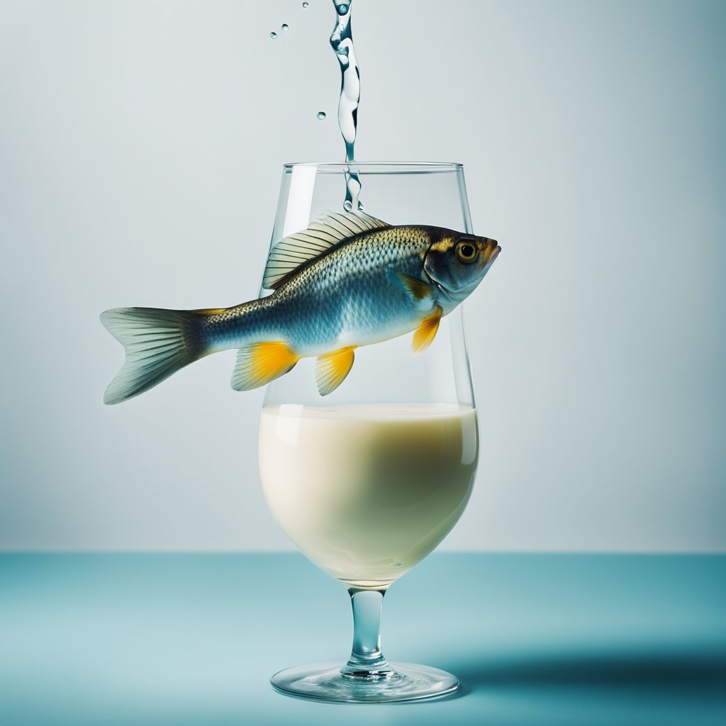 Could a fish survive in milk? - Likeable Pets